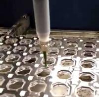 China PU Glue Heating Automatic LED Light Sealing Robot For 2K Resin for sale