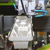China PU Glue Heating Automatic LED Light Sealing Robot For 2K Resin for sale