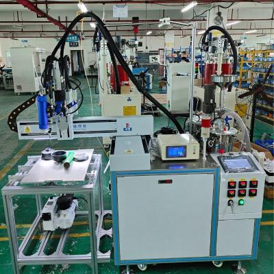 China In Line Static Mixer Two Part Epoxy Resin Hardener Dispensing Machine for sale