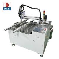 China Vertical Electric Driven Resin Dispensing Potting Machine High Precision for sale