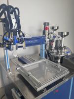 China Automatic AB Glue Epoxy Resin Dispensing Application Machine Glue Potting Machine Mixer for sale