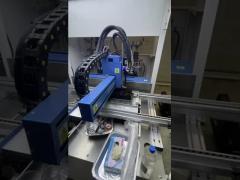 VGB-450Q PLC / écran tactile machine de coulée sous vide avec mode de mélange statique / dynamique