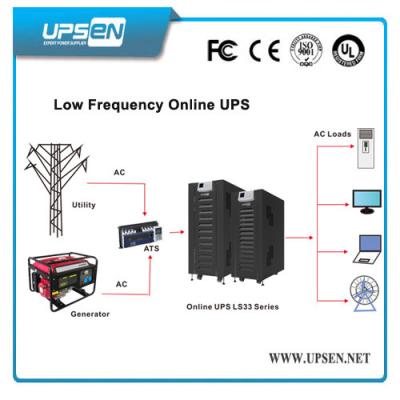 Cina Fase 10-80 online KVA UPS dell'esposizione 3 di bassa frequenza LCD/LED con il trasformatore di isolamento in vendita