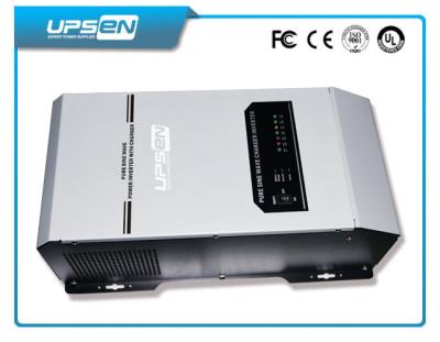 China 12vdc To 220vac DC AC Inverter Solar Hybrid Inverter With Metal Cabinet for sale