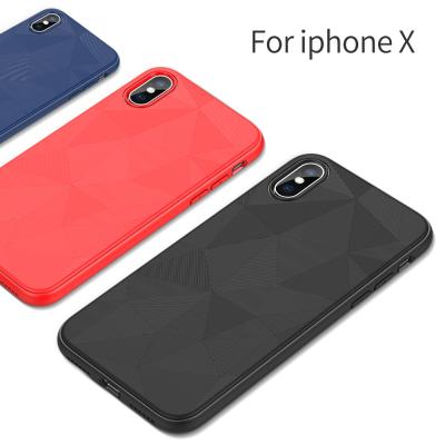 China Voor IPhone X de Manier Zacht TPU Geval van het Siliconegeval voor IPhone X Dekkingsgeval Te koop