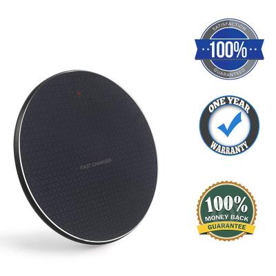 China Almofada sem fio universal do carregador de Qi com o compatível claro todo do diodo emissor de luz carregador do rádio do telefone celular da tecnologia de Qi do apoio à venda