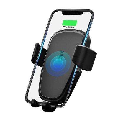 China Best Quality Wireless Car Charger Smart Gravity Car Phone Holder Car Charger Mount for sale