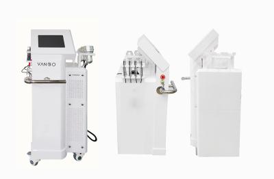 China 40Khz Salon Body Slimming Machine With Vacuum Massage + Bipolar Rf Unoisetion Cavitation for sale