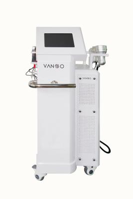 China 4 Treatment Heads Ultrasonic Liposuction Cavitation RF Slimming Machine For Salon for sale