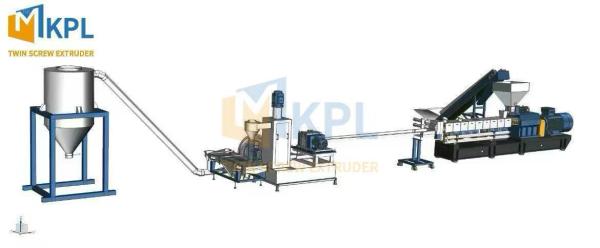 Quality 250kW RPET Recycling Extruder Pelletizing  Profile Extrusion Machine for sale