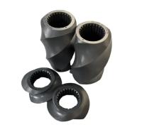 Quality Transition Extruder Screw Parts Element Components OEM for sale