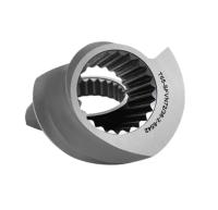 Quality Cr12MoV Plastic Compounding Extruder Screw Element Components for sale