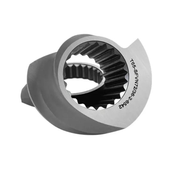 Quality Cr12MoV Plastic Compounding Extruder Screw Element Components for sale