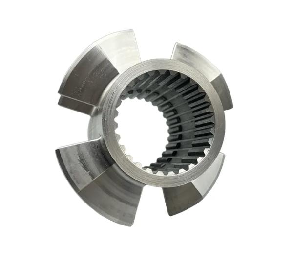 Quality W6Mo5Cr4V2 Masterbatch Extruder Screw Element BUSS Twin Screw Kneader for sale