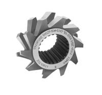 Quality Toothed Mixing Element Twin Screw Extruder Parts For Plastic Material Manufactur for sale