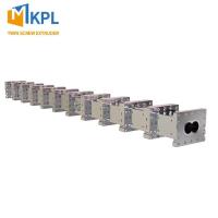 China Co Rotating Twin Screw Extruder Barrel Screw For Masterbatch Compounding for sale