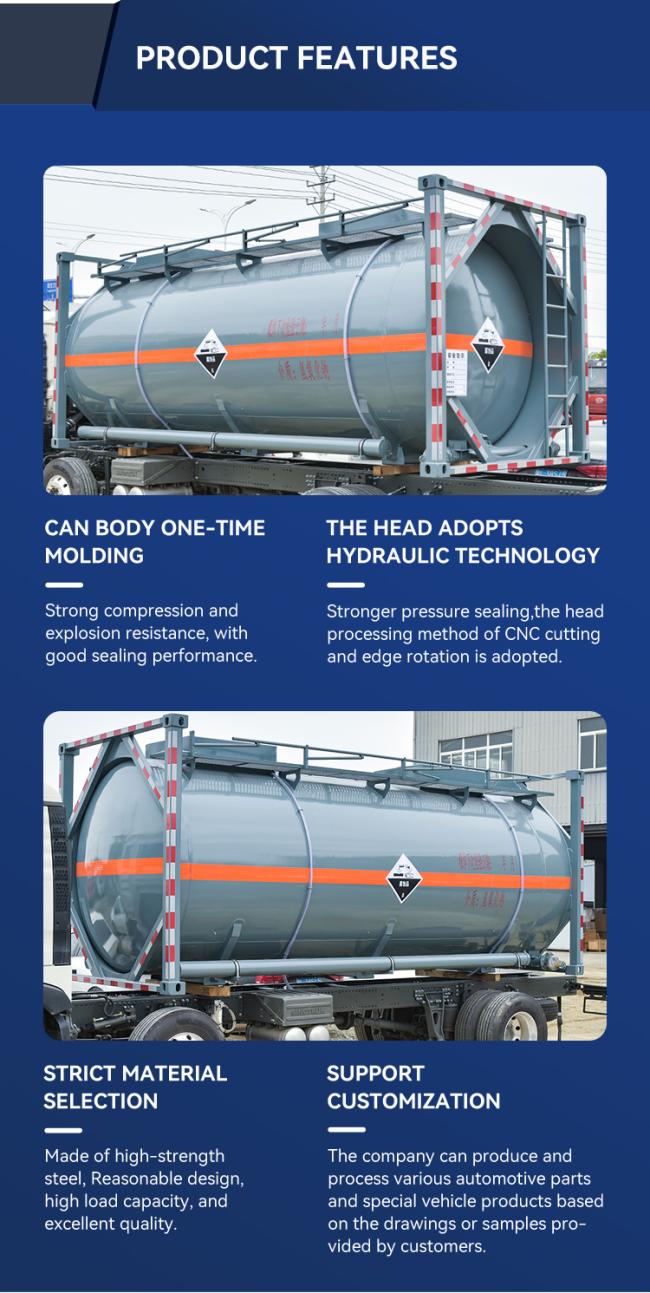 Close-up of tank container valves and fittings