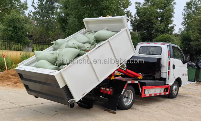 4.5 Ton Electric Garbage Truck - Battery Compartment