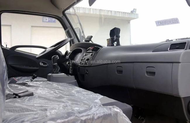Pure electric compressed garbage truck compartment