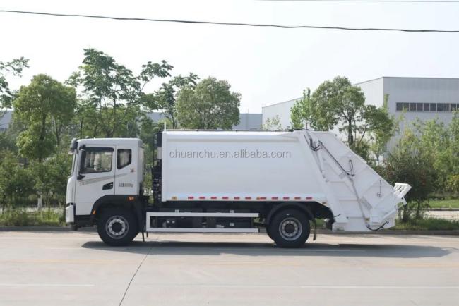 Pure electric garbage truck loading mechanism