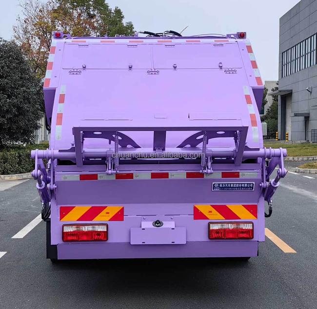 Pure Electric Garbage Truck interior view