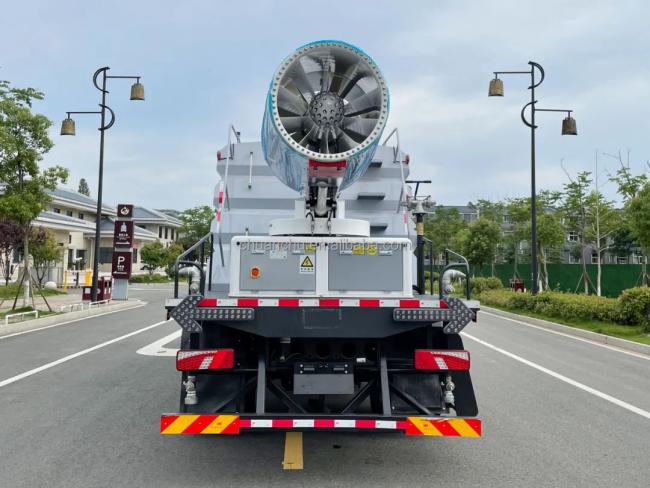 BYD T8 Dust Mitigation Truck operation