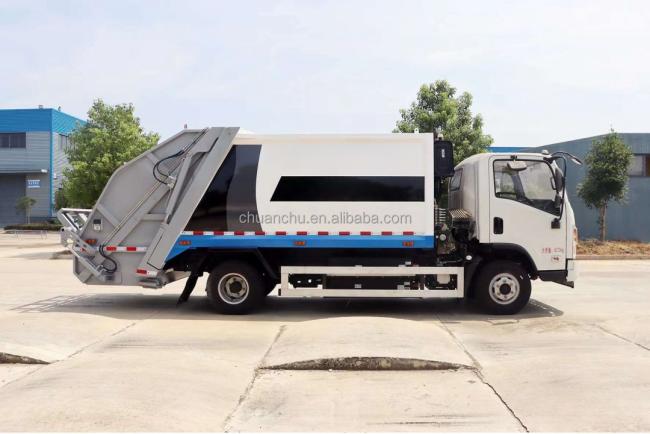 Dongfeng 5083ZYSBEV electric garbage truck compression mechanism