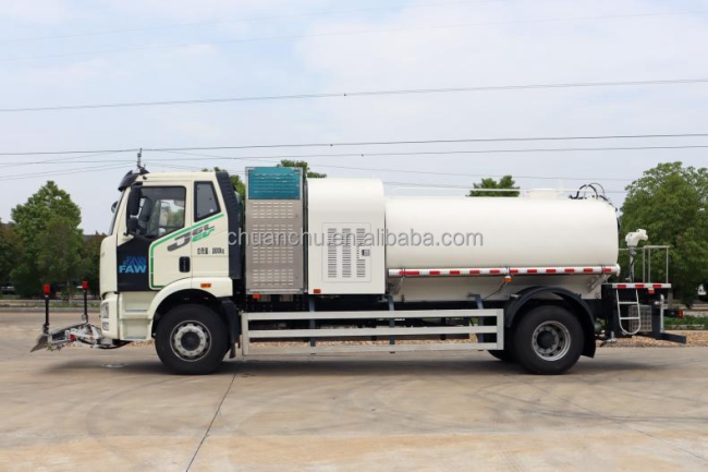 Compact Electric Road Sweeper technical diagram