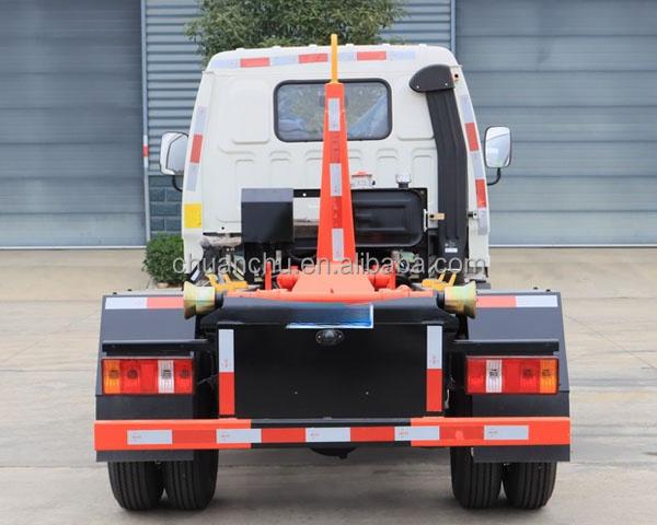 Hook Arm Roll Off Garbage Truck side view