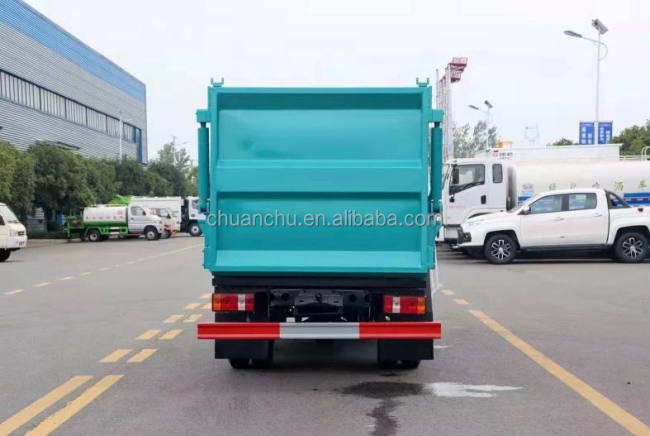 Pure Electric Sanitation Truck interior