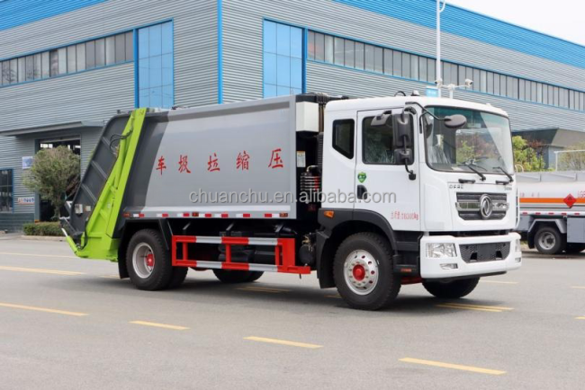 Dongfeng Frica garbage truck side view