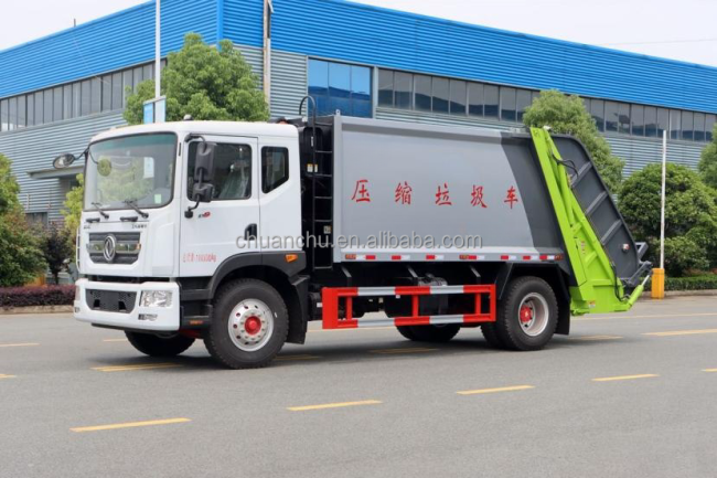 Dongfeng Frica garbage truck front view