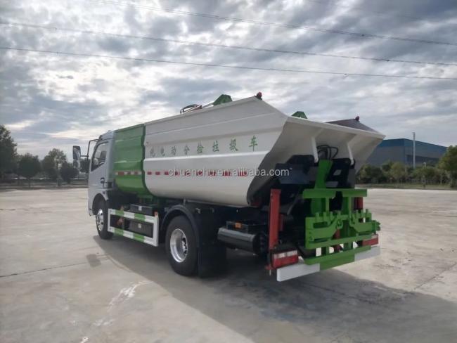 Pure electric garbage compactor truck battery system