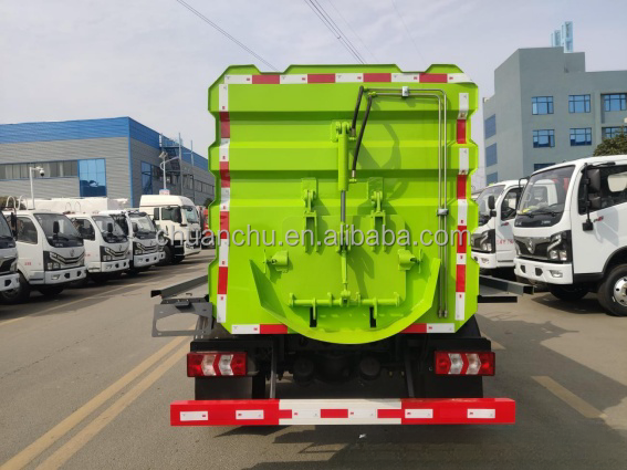 4×2 garbage compactor truck hydraulic system