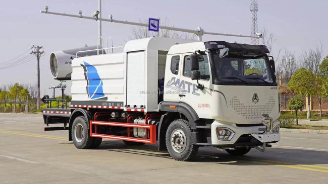 Dust Suppression Vehicle side view