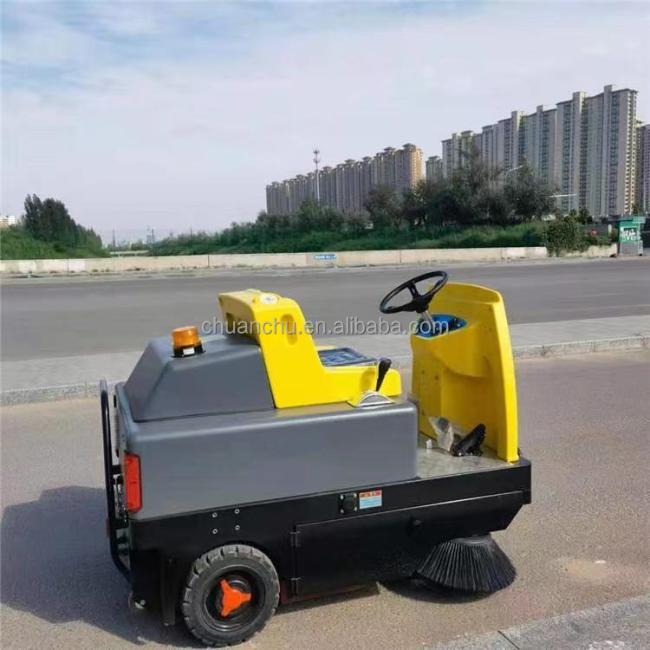 Pure Electric Floor Sweeper - Front View