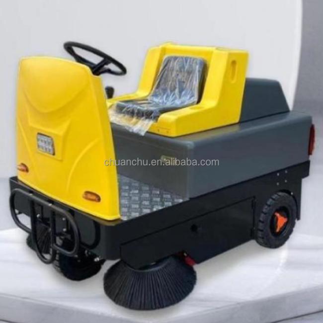 Pure Electric Floor Sweeper - Rear View