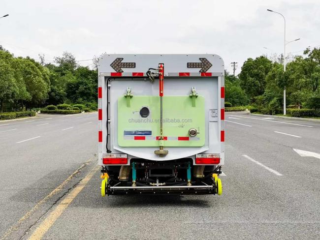 Dongfeng electric road sweeper sweeping mechanism