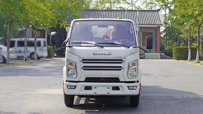 JMC Compressed Garbage Truck front view