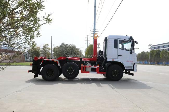 Rear view of Garbage Truck