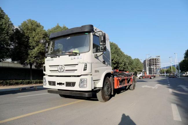 12 CBM Garbage Dump Truck rear view
