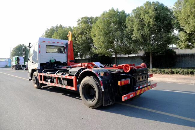 12 CBM Garbage Dump Truck operational view