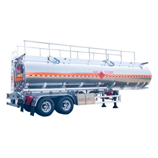 Quality Diesel Gasoline Tank Semi Trailer 33000 38000 44000 Liters For Transport And Storage for sale