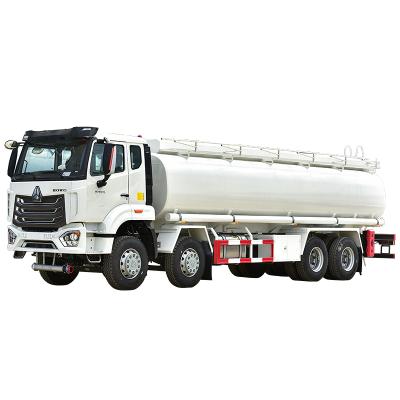 China Howo 8x4 LHD 22000-25000 Liters Diesel Fuel Oil Tanker Truck 10 Ton Transport Vehicle for sale