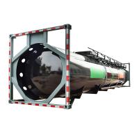 Quality 20ft 40ft ISO Tank Container High Capacity 30000L For Fuel Chemical Liquid Oil for sale