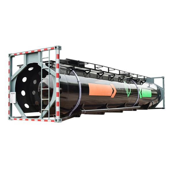 Quality Customized ISO Tank Container 40 FT For Chemical Liquid Transportation for sale