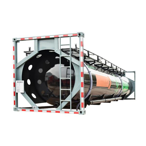 Quality Customized ISO Tank Container 40 FT For Chemical Liquid Transportation for sale