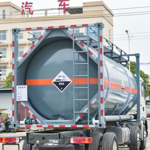 Quality Custom Chemical ISO Container 20ft 30ft 40ft External Dimensions 6058mm*2438mm for sale