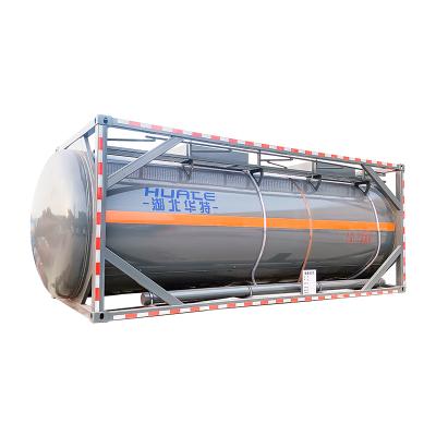 China 20FT ISO Container Tank 2500 Liters Capacity For Chemical Liquid for sale