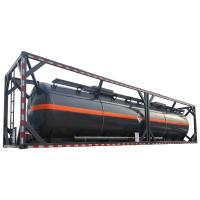 Quality ISO 20 30 40 FT Tank Container For Clorhidric Acid High Capacity 28000 Liters for sale